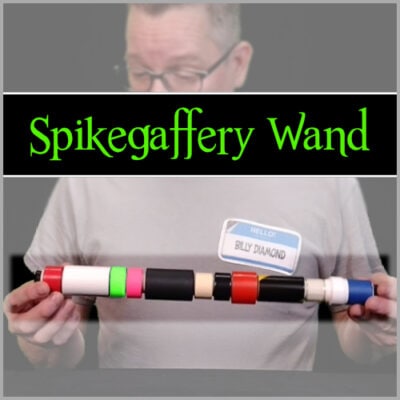 The Spikegaffery Wand | Billy Diamond's Branding For Entertainers